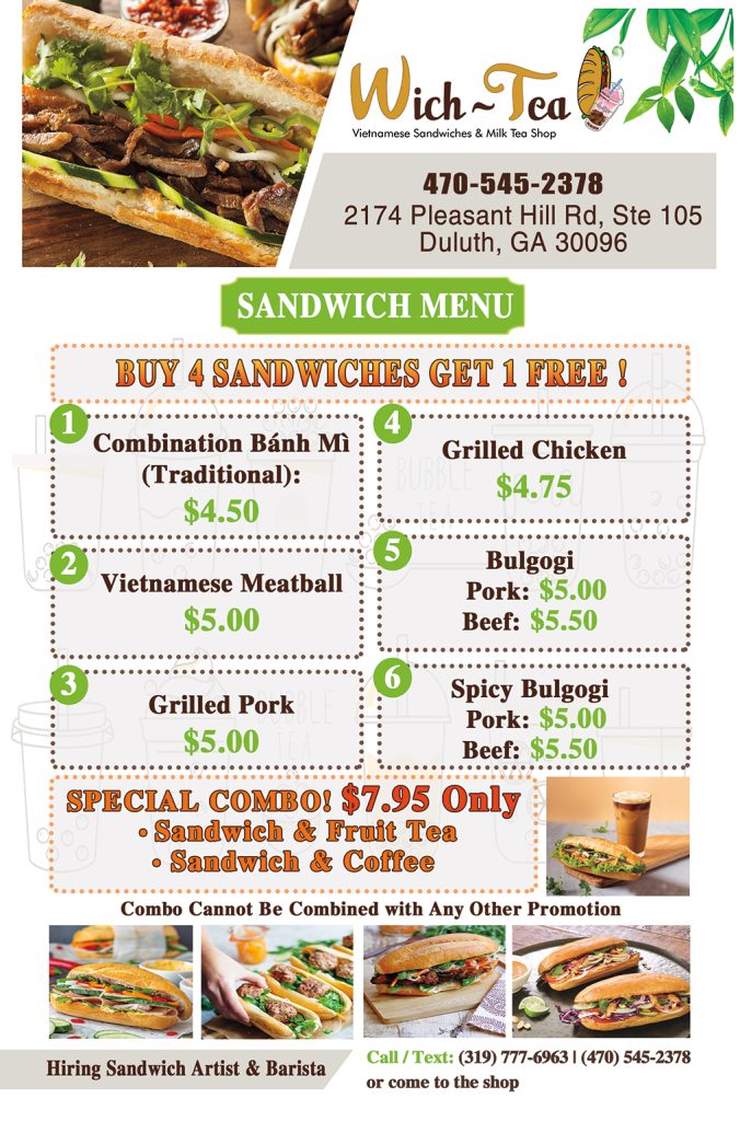 WICH TEA – SCANLY.MENU